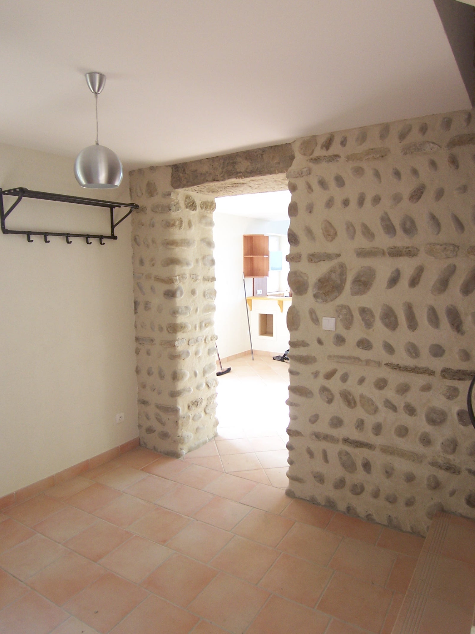 murs en galets - AFD Architecture